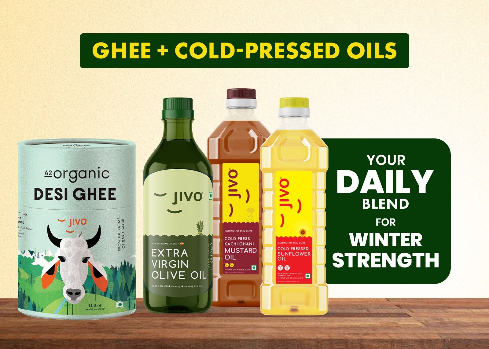 Top 4 Cold Pressed Oils to Blend with Ghee This Winter for Enhanced ...